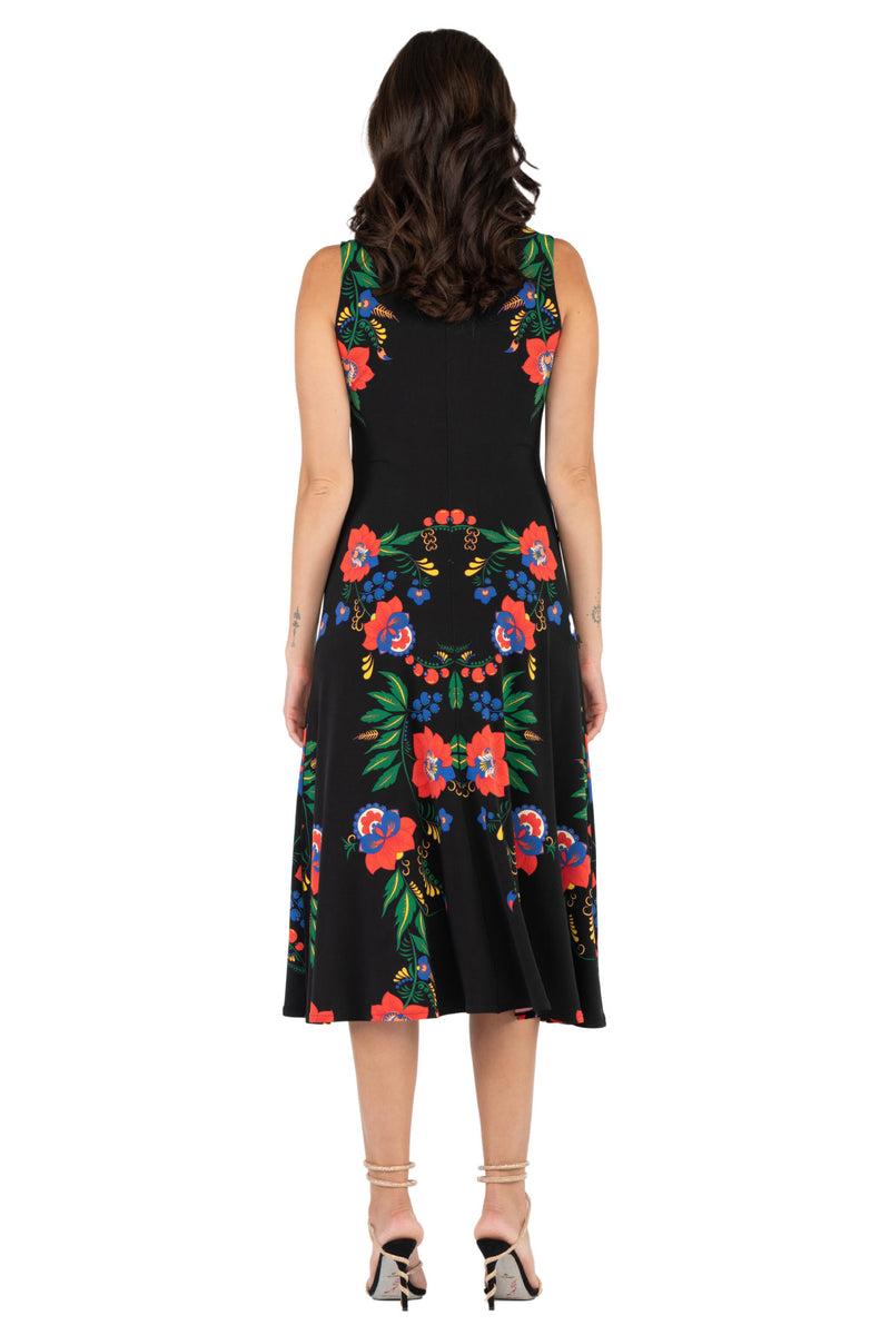 Fit Flared Unlined Dress – EvaVarro
