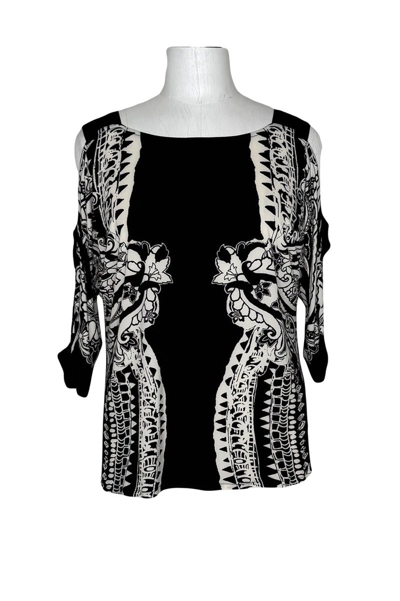 Banded sleeve single layer tunic – EvaVarro
