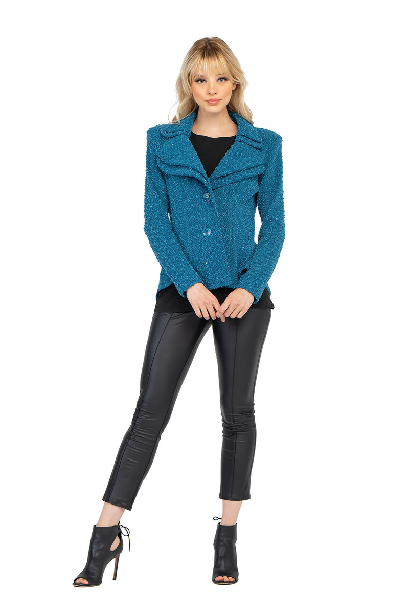 Double Lapel & Collar Jacket – EvaVarro